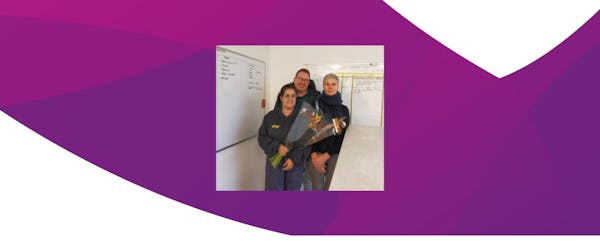 Erica Ronken was het ziek zijn beu