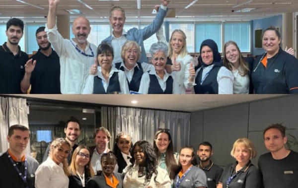 EW reikt EW Service Awards uit aan teams art'otel en NS Utrecht