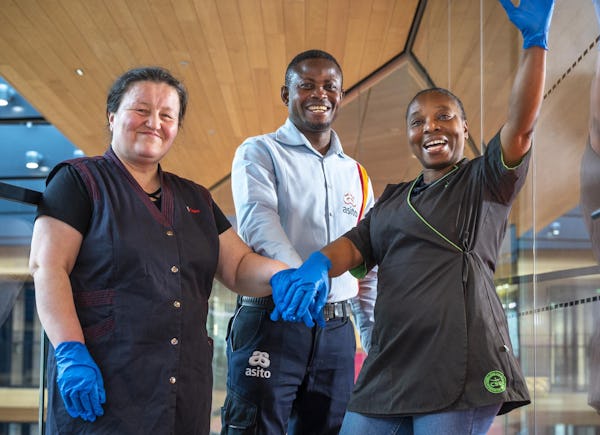 Asito, CSU en Gom gebruiken nieuwe Gloovy Eco Gloves handschoenen